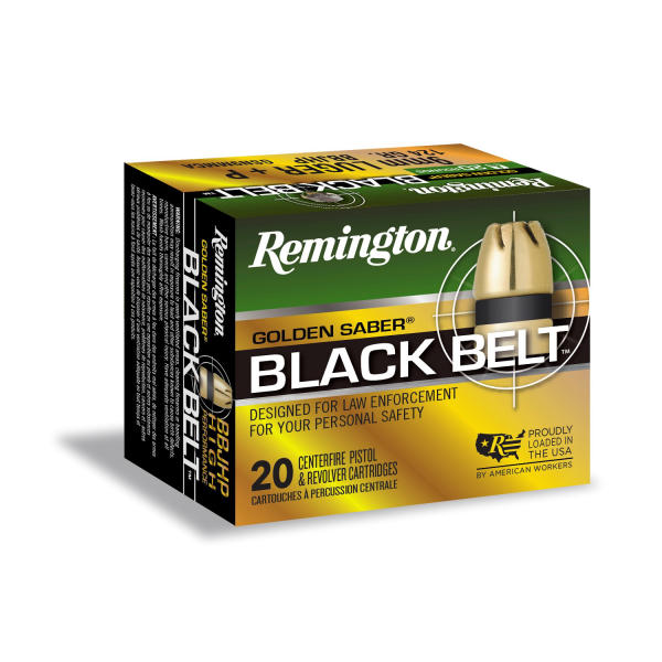 Remington Shipping Golden Saber Black Belt Ammunition | Tactical Wire