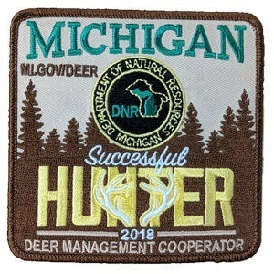 Michigan: This year's winning Deer Management Cooperator Patch revealed ...
