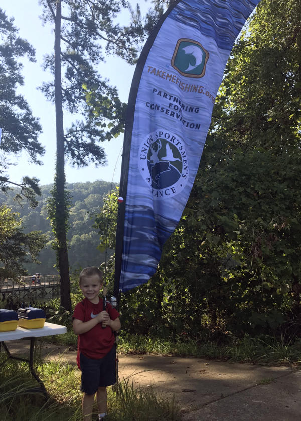 USA, UAW Host Youth Fishing Event to Dedicate Piers at Wolftever Creek ...