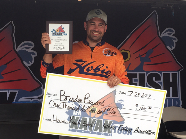 Bayard Wins IFA Kayak Fishing Tour Event at Houma, Louisiana | Outdoor Wire