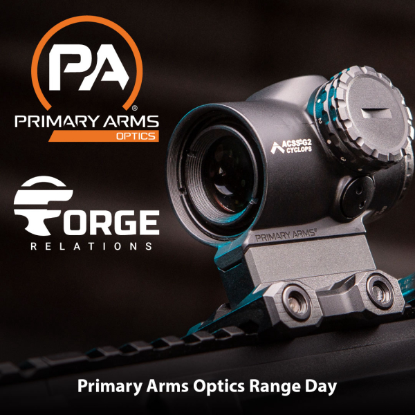 Primary Arms Optics, Forge Relations “Industry Range Day” Before NRAAM ...