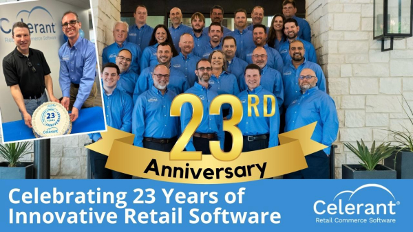 Retail Software Provider Celerant Celebrates 23rd Anniversary ...
