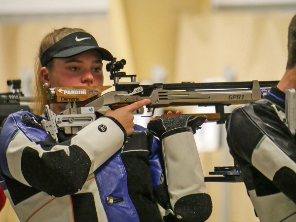 Junior Katrina Demerle Earns Historic Distinguished Air Rifle Badge #1 ...