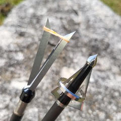 FIRE-N-The-Hole’s SLANG BLADE Mechanical Broadhead | Outdoor Wire