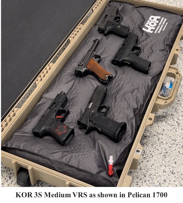 KOR Cases Adds New Gun Case Insert: 3S | Shooting Wire