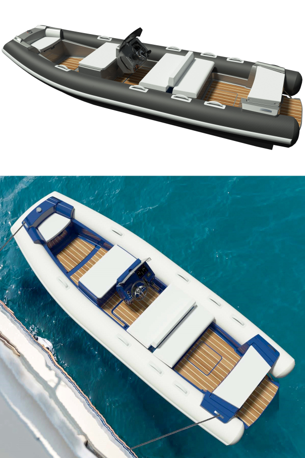 Diesel-Powered Rigid Inflatable Tender | Water World Wire