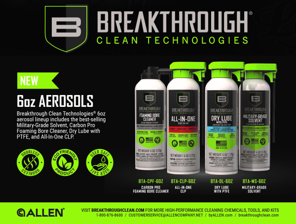 Breakthrough Clean Technologies Introduces Aerosols | Tactical Wire