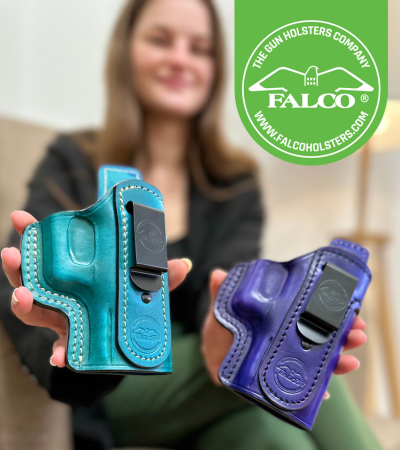 FALCO Holsters Introduces Royal Purple and Teal Blue Leather | Outdoor Wire