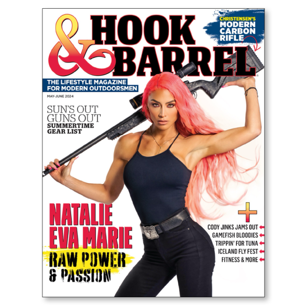 Hook & Barrel Unveils Natalie Eva Marie as May/June Cover | Outdoor Wire