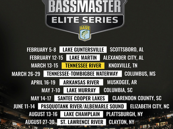 BASS Announces 2026 Elite Locations | Water Wire